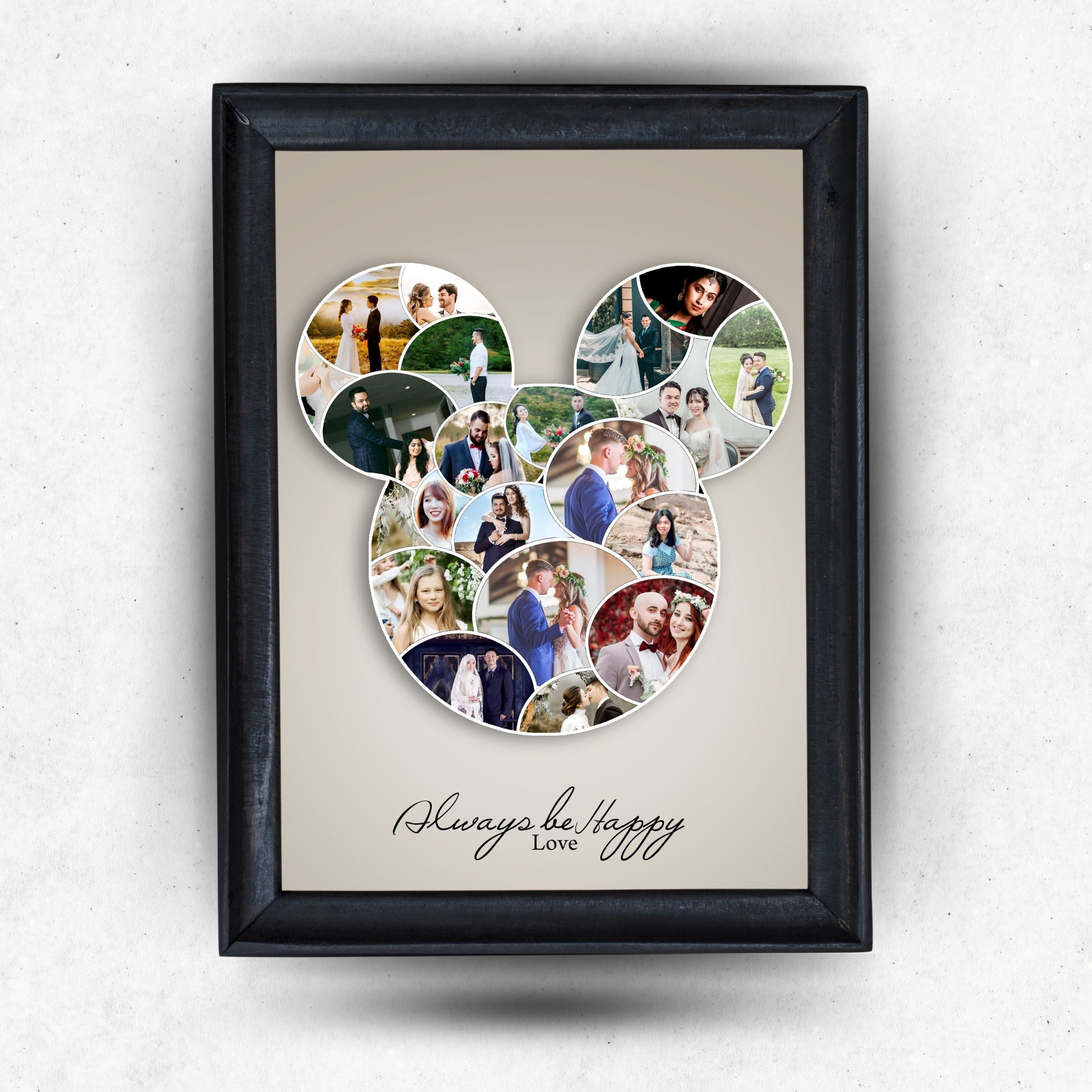 Circle Collage Photo Frame – Frames Factory