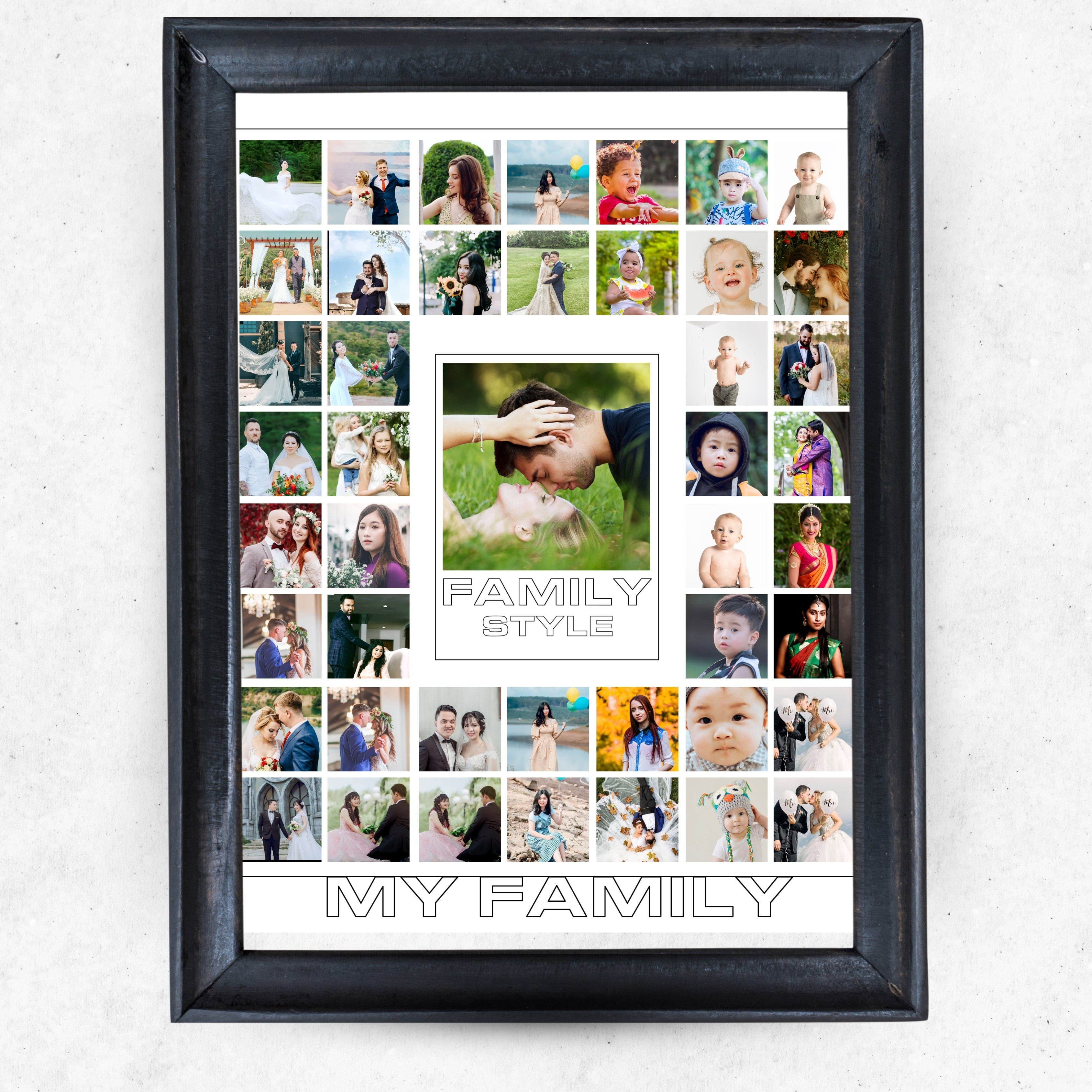 Customized Collage photo Frame – Frames Factory